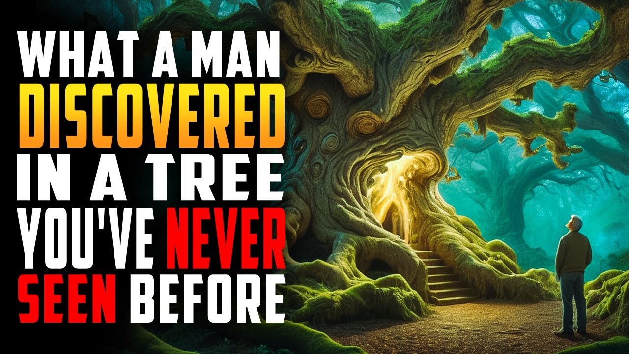 What A Man Discovered In A Tree You've NEVER Seen Before