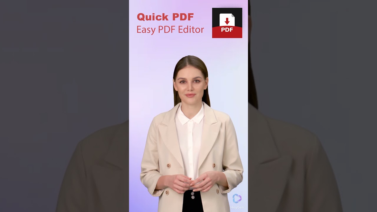 Quick PDF Editor. Create, Edit and Manage PDF Files on the Go  #android #pdf #pdfmaking #pdfeditor