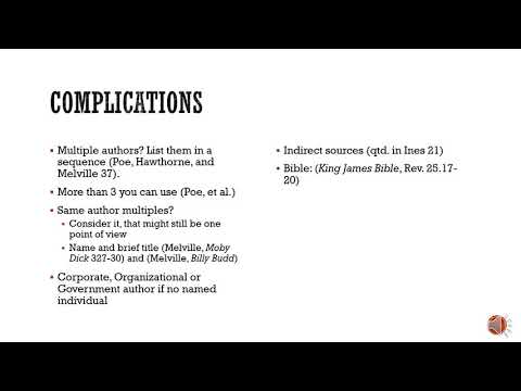 English 1301 - MLA Documentation and Citation