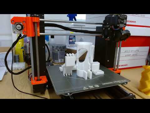 VR Gun stock 3D print on Prusa i3 Mk3S