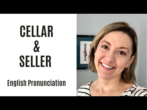 How to Pronounce CELLAR & SELLER - American English Homophone Pronunciation Lesson
