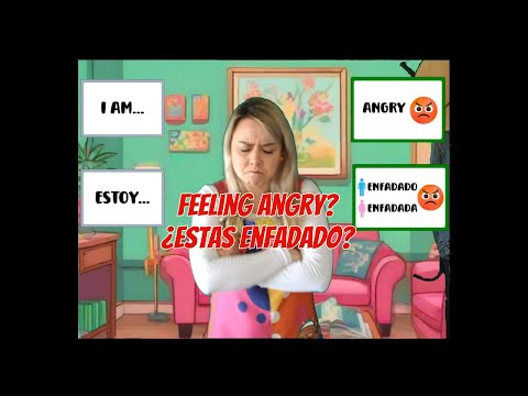 Mastering 'Angry' in Spanish! | ¿Cómo decir Enfadado en Inglés? | Join Ms. Sabrina's Bilingual Play!