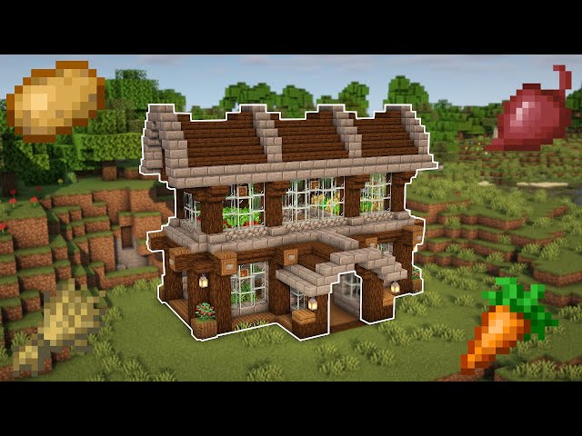 farm/greenhouse tutorial (schematic in video description) Minecraft Map