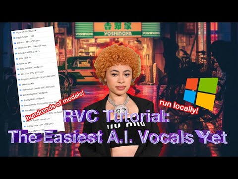 RVC Tutorial: The Easiest Vocal A.i. to date (Windows/Linux)