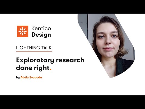 Exploratory research done right. (from Lightning talks - Product discovery)
