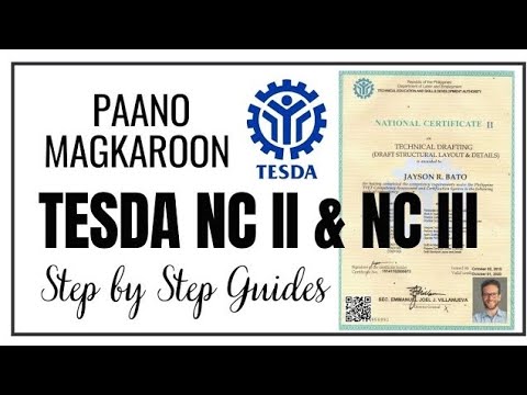TESDA NCII & NCIII - PAANO KUMUHA NG NATIONAL CERTIFICATE PARA SA INYONG SKILLS (OFW & NON-OFW)
