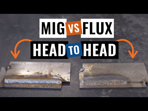 MIG vs Flux Core Welding: Head to Head Real World Testing!