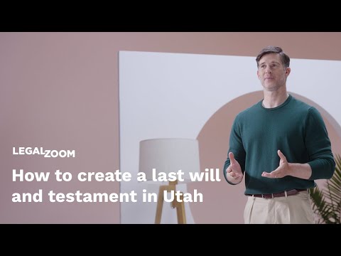 How to create a last will and testament in Utah
