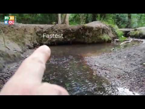 Rivers - formation of a meander