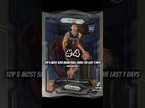 π Weekly Top 5 Most Sold Basketball Cards π Check out my eBay store for π₯ deals! Link in my bio!