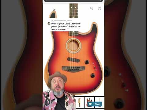 is the fender acoustasonic the BEST guitar ever made? #shorts