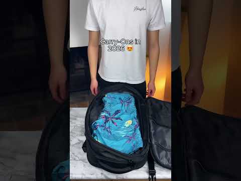 Checked bags around the world… VS Carry-Ons😍✅#luggage #airport #travel #backpack