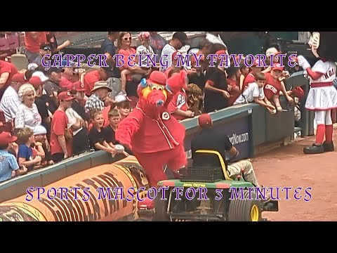 Gapper Being My Favorite Sports Mascot for 3 Minutes!