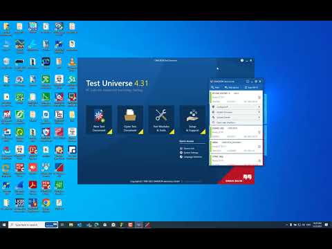 How to take the log files for CMC test sets from testing pc