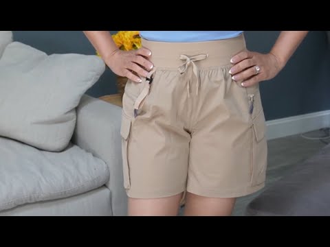 REVIEW ZUTY Women's 6" Hiking Cargo Shorts Quick Dry