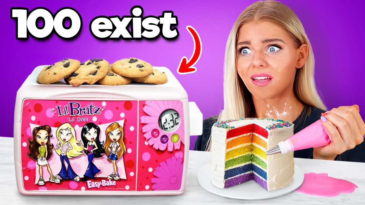 I Bought Every Easy Bake Oven EVER
