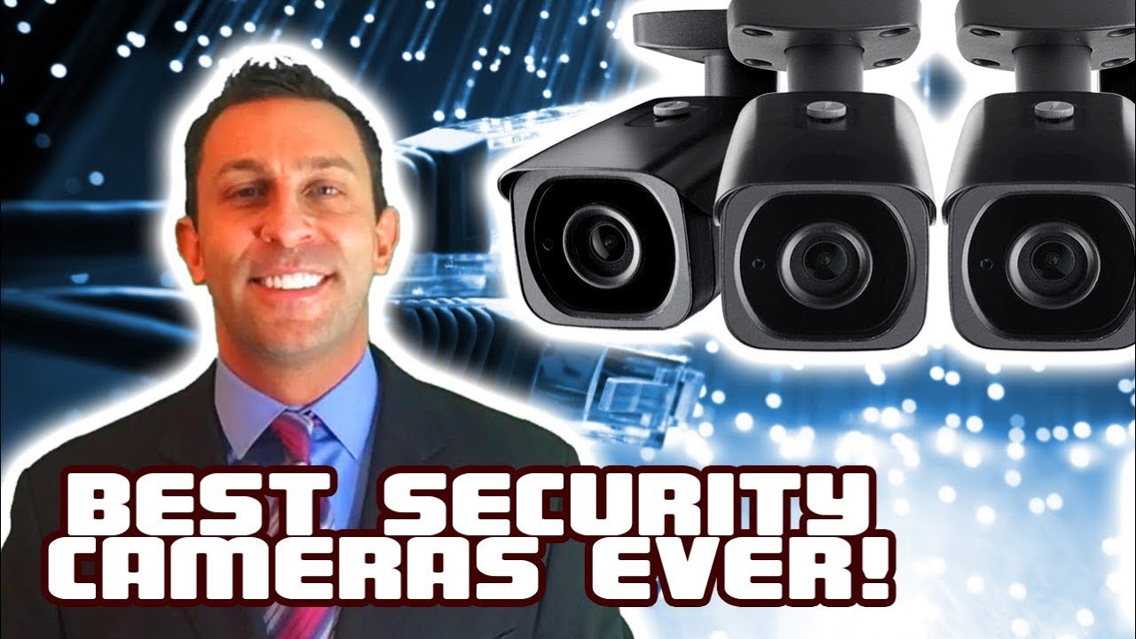 Best Security Camera System, 8 Channel, with 4 Outdoor 4K IP 8MP Cameras, 200ft Color Night Vision