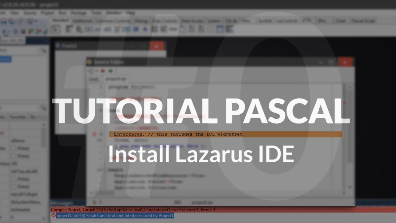 Menginstall Lazarus IDE - Tutorial Pascal #0