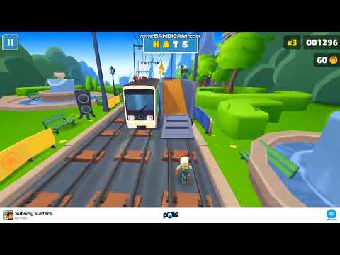 Playing Subway Surfers on Poki(26/7/2024)