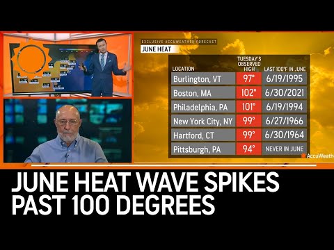 June Heat Wave Sends Temps Over 100 Degrees in Major Cities