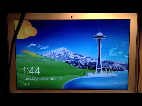3-second Windows 8 Bootup on a MacBook Air (Native EFI)!