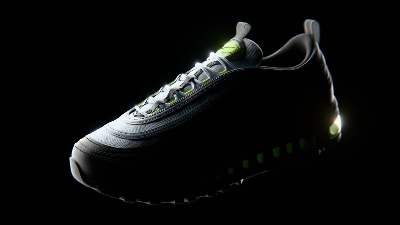 3D Motion Graphics Shoe Animation | Nike 97