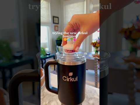obsessed with the new cirkul tumbler! thank you cirkul!💓💦#cirkul #viral #viralvideo #viralshort
