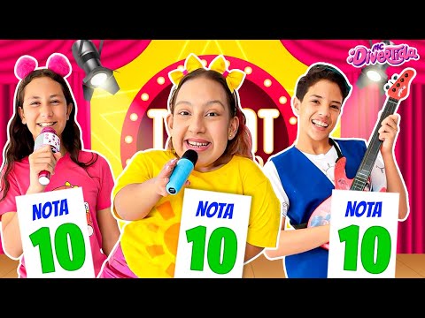 História Engraçada de um Show de Talentos com MC Divertida e seus Amigos