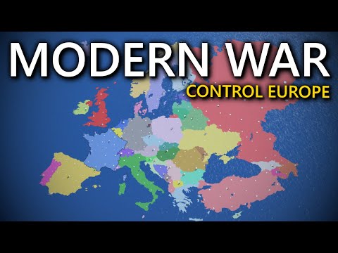 MODERN WAR in Roblox Control Europe