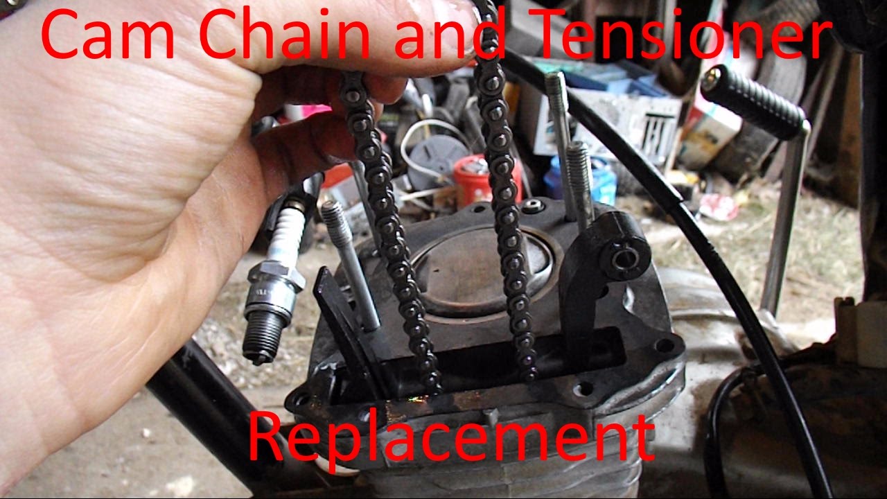 How To Fix Motorcycle Engine Ticking Noise | Replacing A Timing Chain and Tensioner On A Motorcycle
