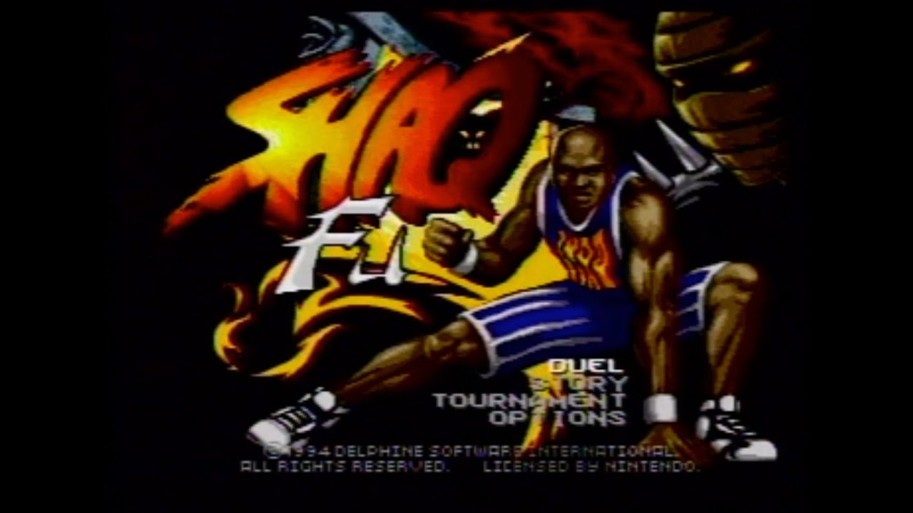 Shaq Fu (Super Nintendo) AVGN episode segment