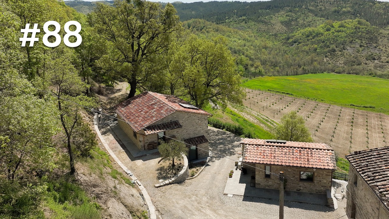 #88 We had no choice, it was a NECESSITY - a NEW PROJECT on our Italian plot. Renovation in Tuscany.