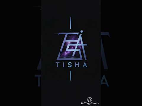 Tisha name logo #logodesign #logoart #namelogo #tisha  #viral #shorts @A2Z creatio