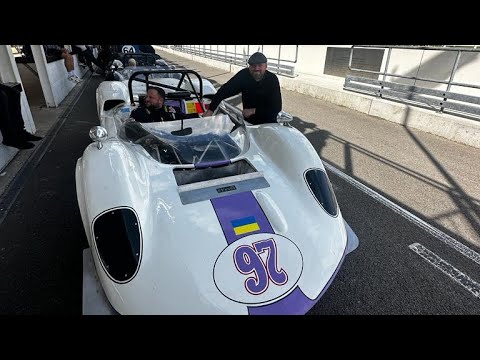 Goodwood Revival Test Day 2023 - Adam Sykes in the 1964 McLaren M1A Can-Am car