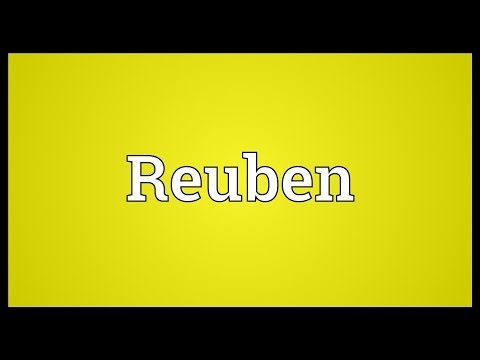 Reuben Meaning