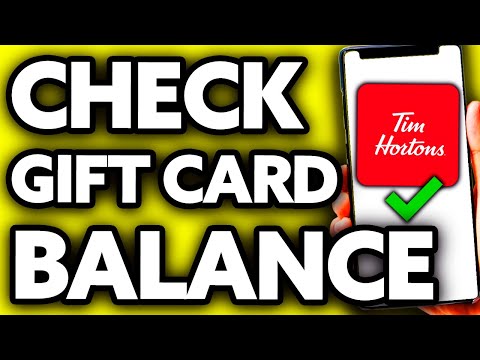 How To Check Tim Hortons Gift Card Balance (2025) - Step by Step