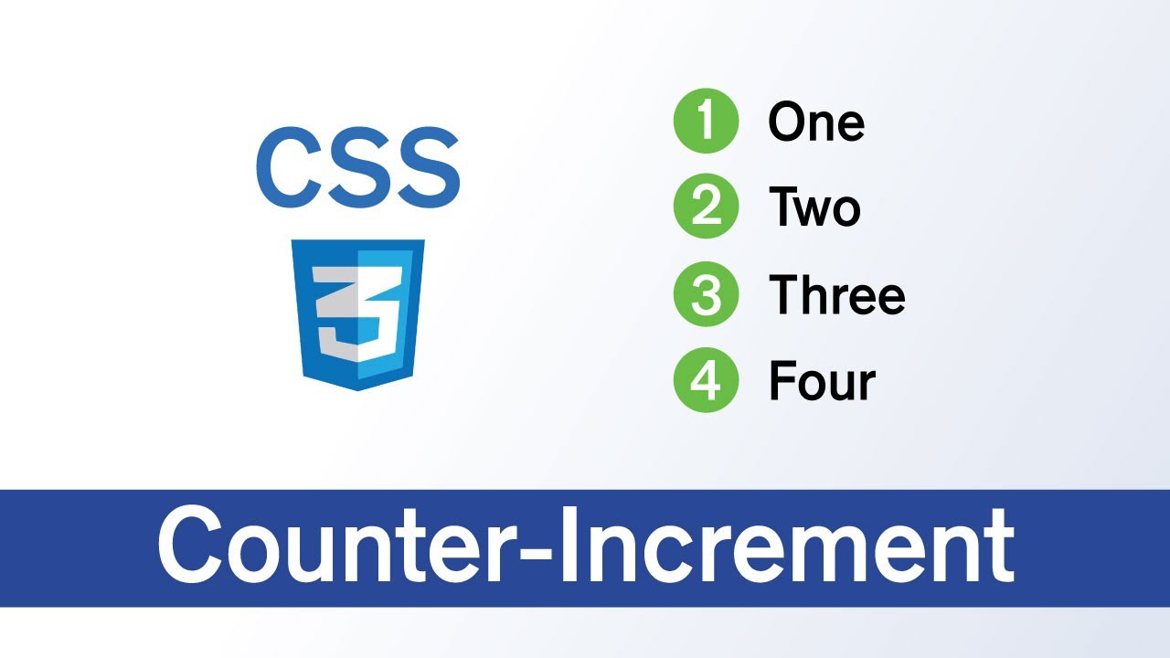 CSS Counter & Counter-Increment with example #learncss #learnhtml #html #css