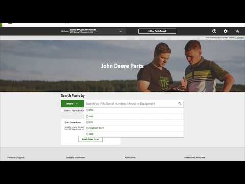 John Deere Parts Online