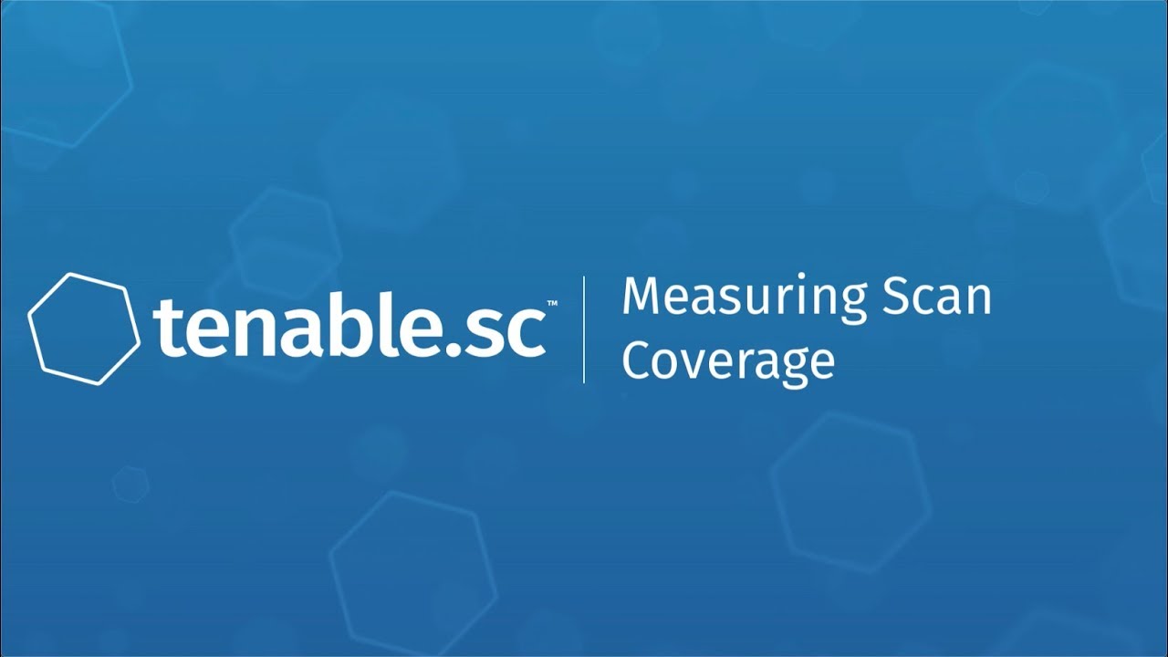 Measuring Scan Coverage in Tenable.sc