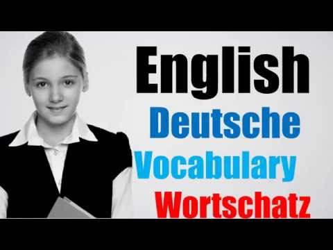 Video#112 Deutsch-Englisch Wortschatz Übersetzung German English Kurdisch Übersetzer Lernen