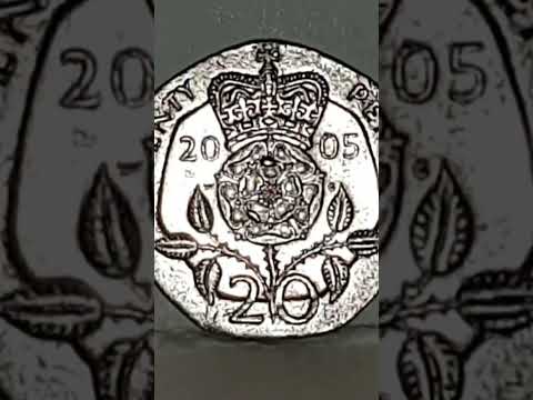 UK 2005 20p Coin #shorts