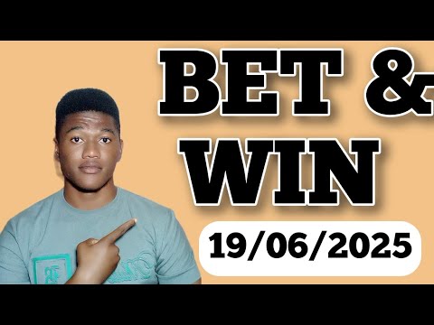 FOOTBALL PREDICTIONS TODAY 19/06/2025 SOCCER PREDICTIONS TODAY | BETTING TIPS, #footballpredictions