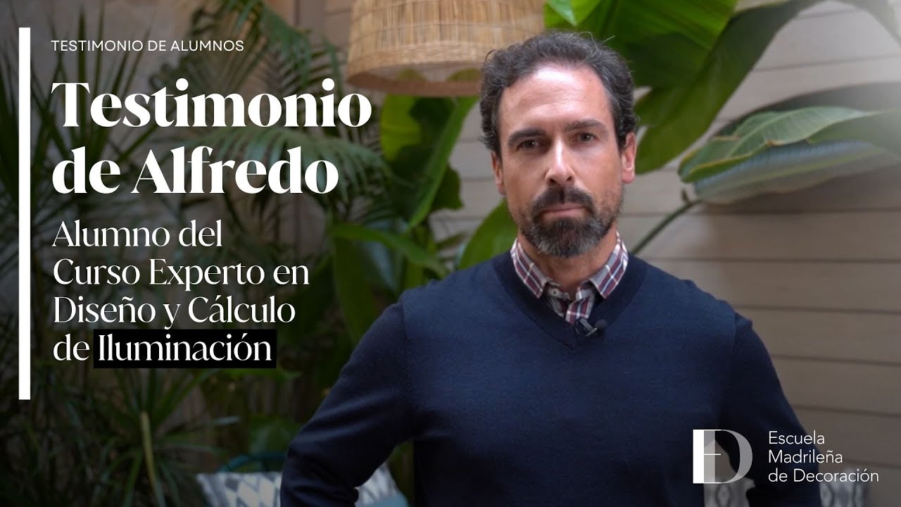 Testimonio de Alfredo | Curso Experto en Diseño y Cálculo de Iluminación
