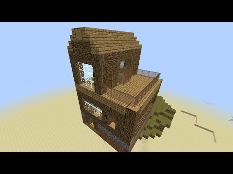 Flying House (6 Way Flying Machine) Minecraft Project