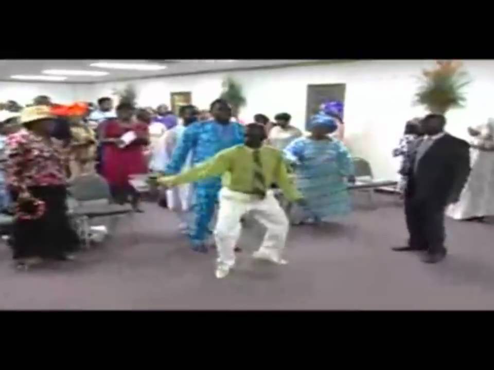 FUNNY AFRICAN GIVING DANCE OFFERING MCCOLLUM