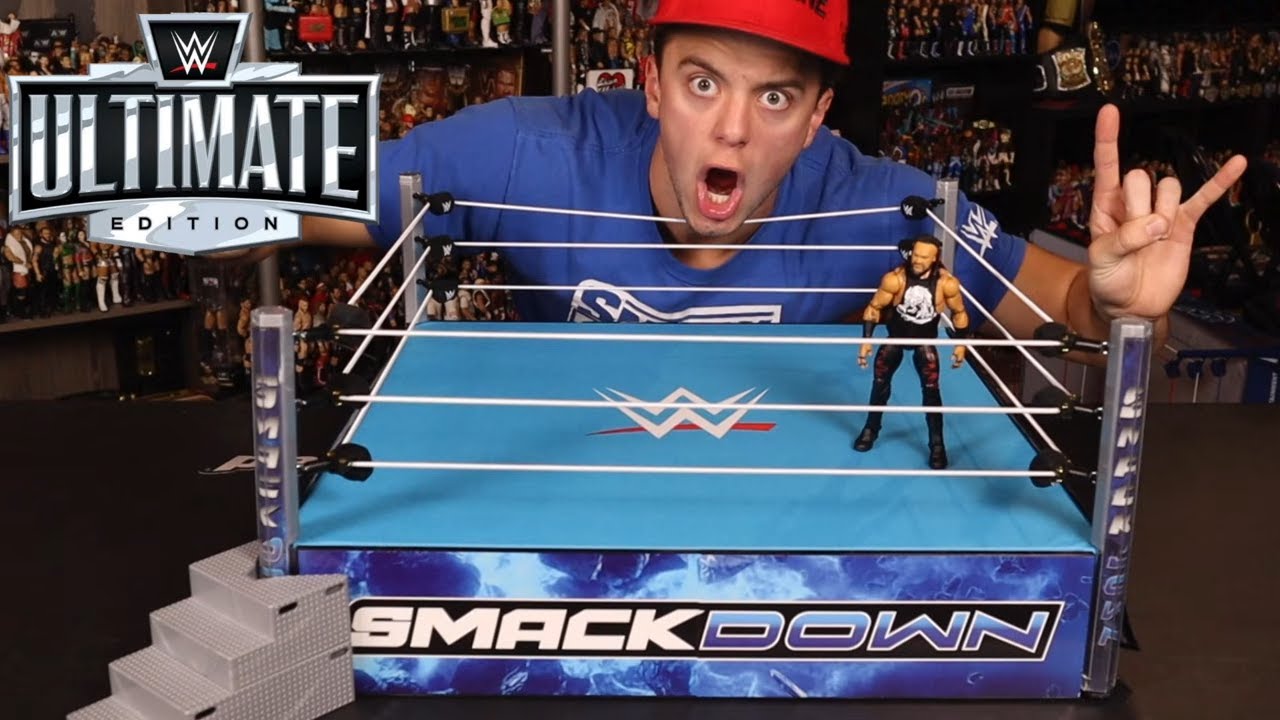 WWE SMACKDOWN Ultimate Edition RING!!!!! Review and Unboxing