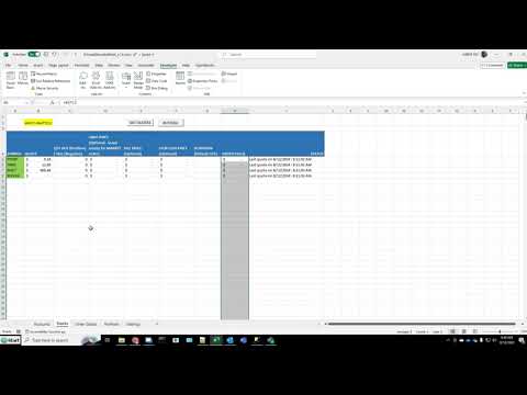 Using Schwab API with Excel to Manage and Trade Multiple Accounts
