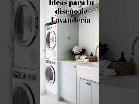 Lavandería: ideas de diseño😉