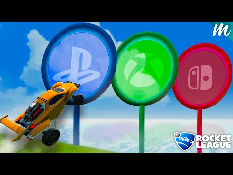 CUSTOM/MODDED MAPS ON CONSOLE ROCKET LEAGUE! (Workshop maps)