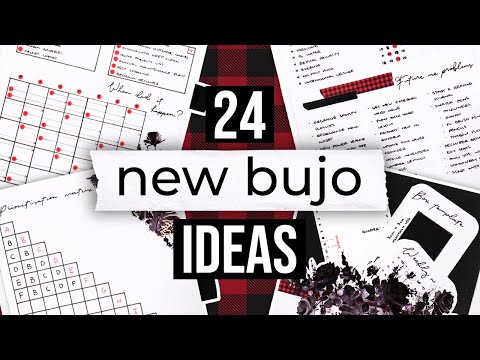 24 NEW Bullet Journal Ideas for 2025 💜